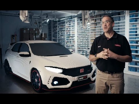 Honda Civic Type R Lego » Making of - YouTube