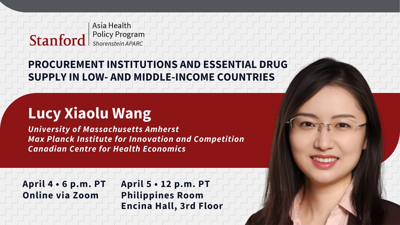 Procurement Institutions and Essential Drug Supply in Low- and Middle-Income Countries | Lucy ...