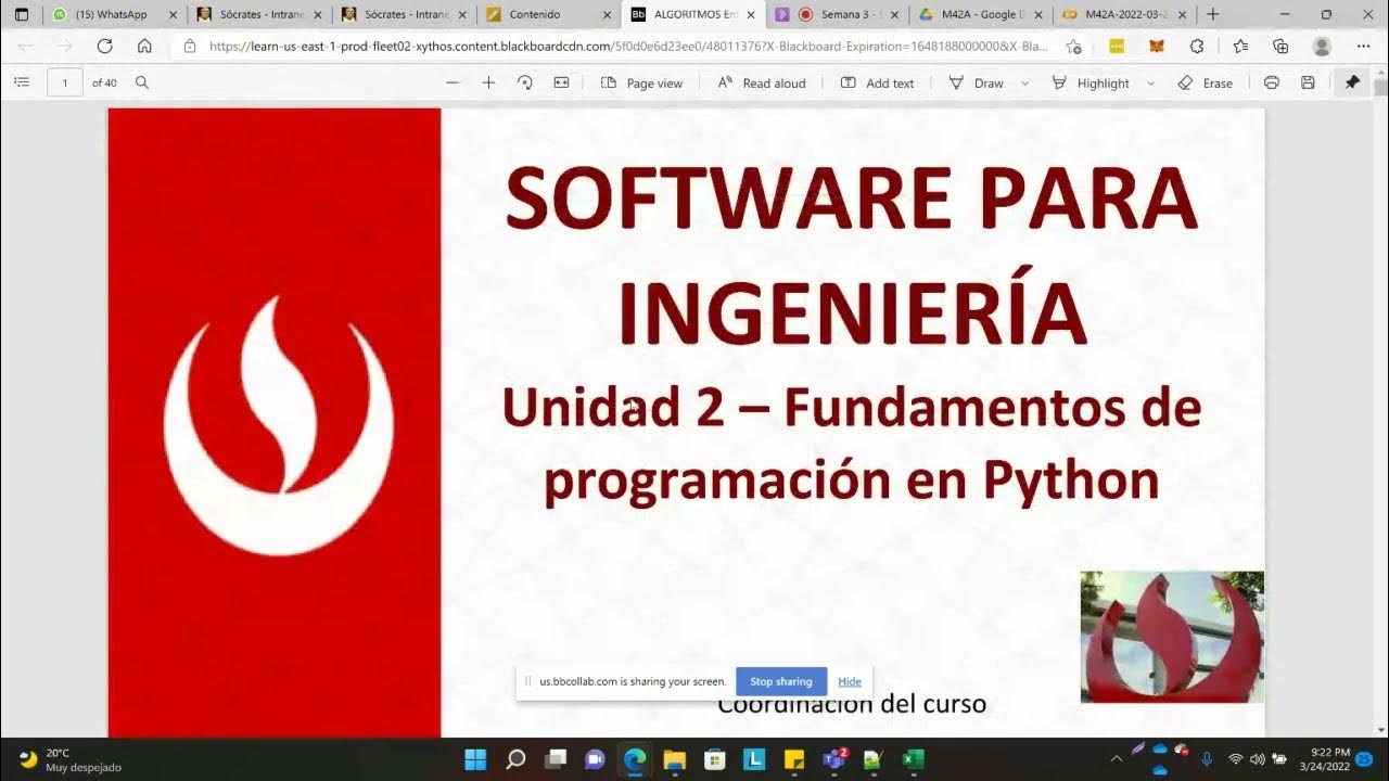 Python básico - Clase #02 Estructuras selectivas y repetitivas - YouTube