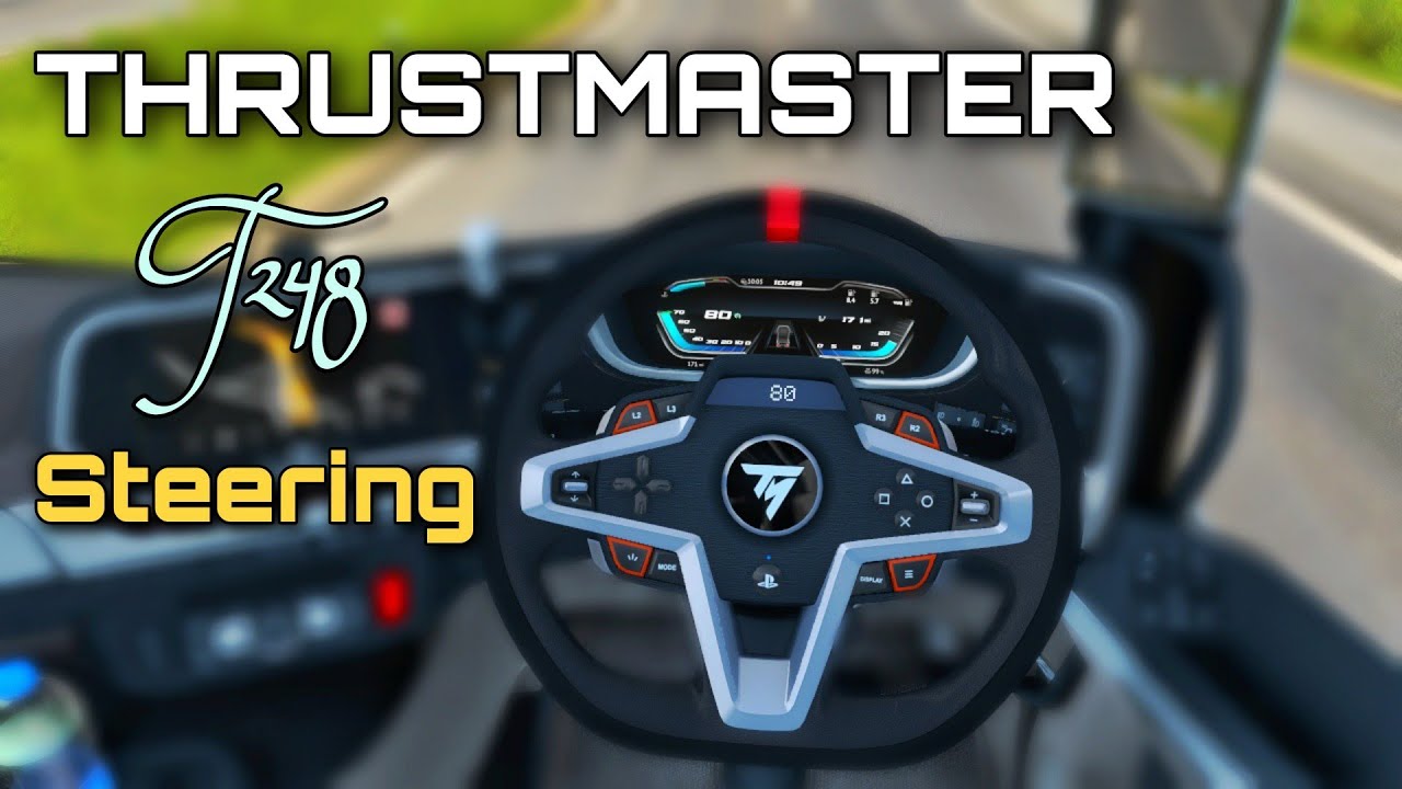 Thrustmaster T248 Steering Wheel 1.46 ETS2 PARTS/TUNING MOD # ...