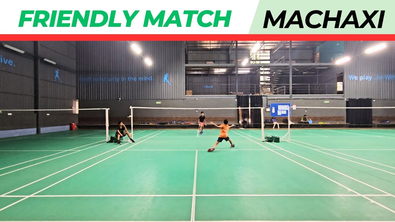 Badminton Singles Match vs Prayan | Practice Session - YouTube