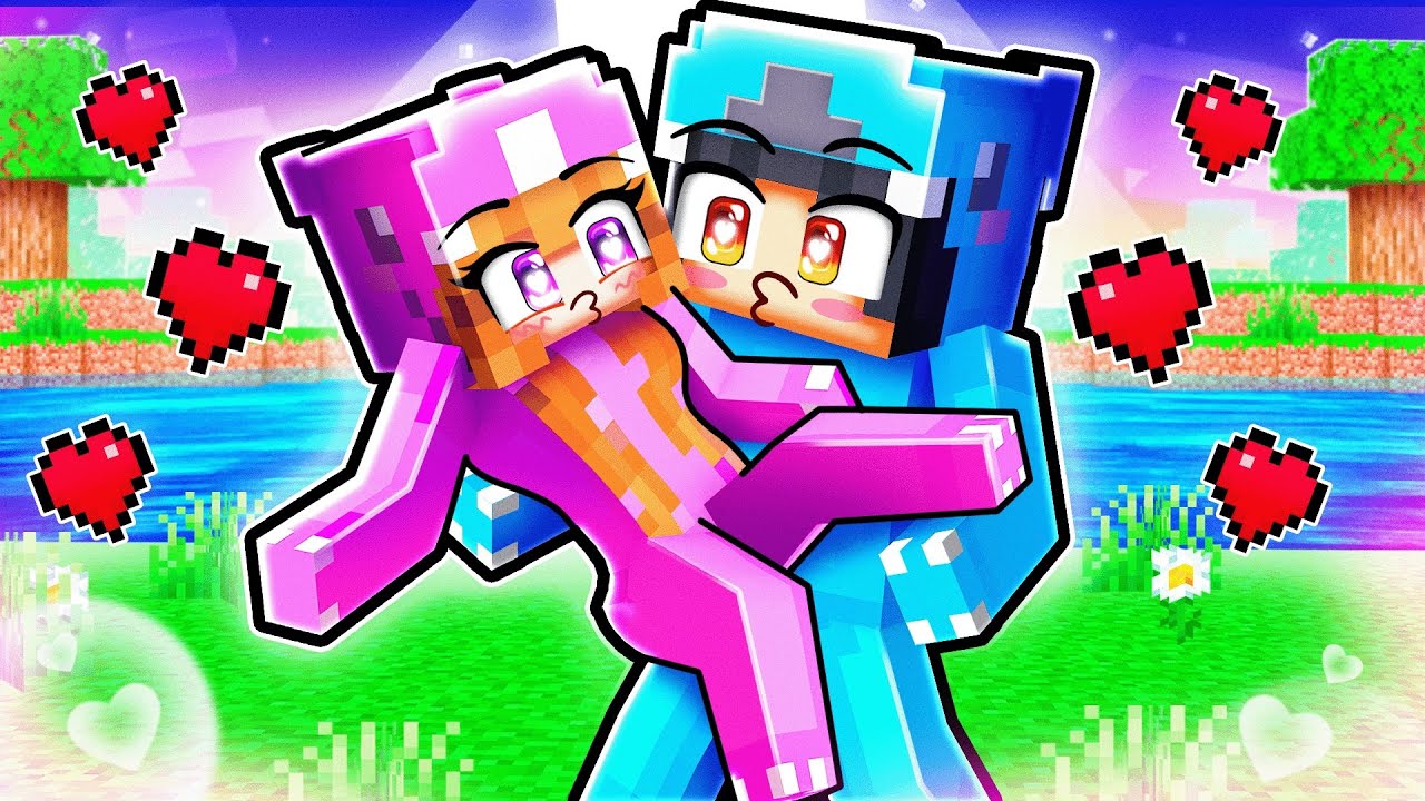 Omz Kisses Lily In Minecraft! - YouTube