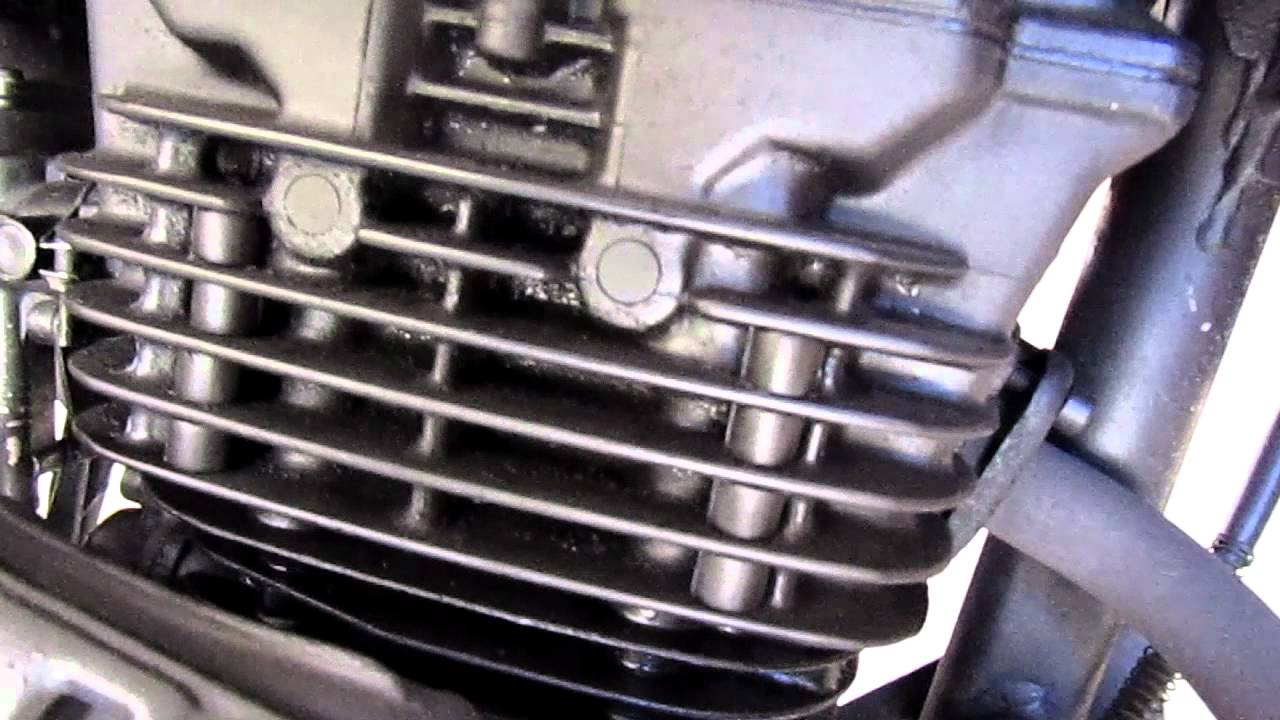 xt350 '89 rattle in the top end - part 1 - cold engine - YouTube