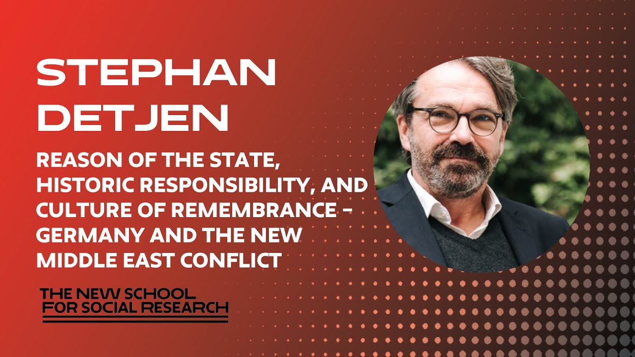 Stephan Detjen, "Reason of the State, Historic Responsibility, and ...