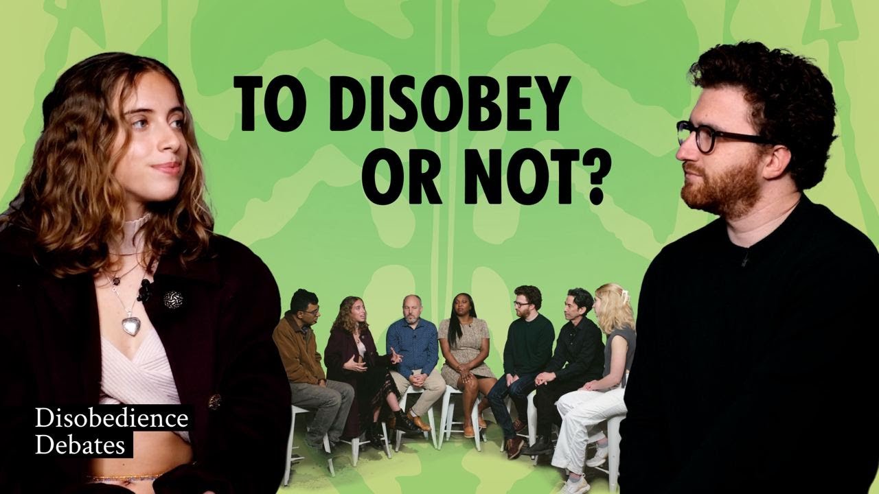 NYers vs. Climate Activists: To disobey or not? - YouTube