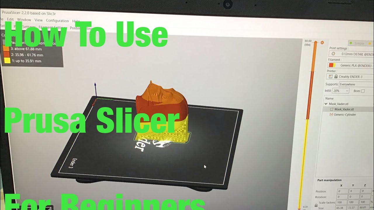 How to us Prusa slicer for beginners - YouTube