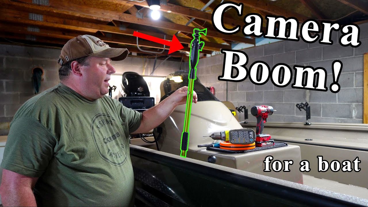 Adding an Action Camera Boom to my new Catfish Boat!!! - YouTube