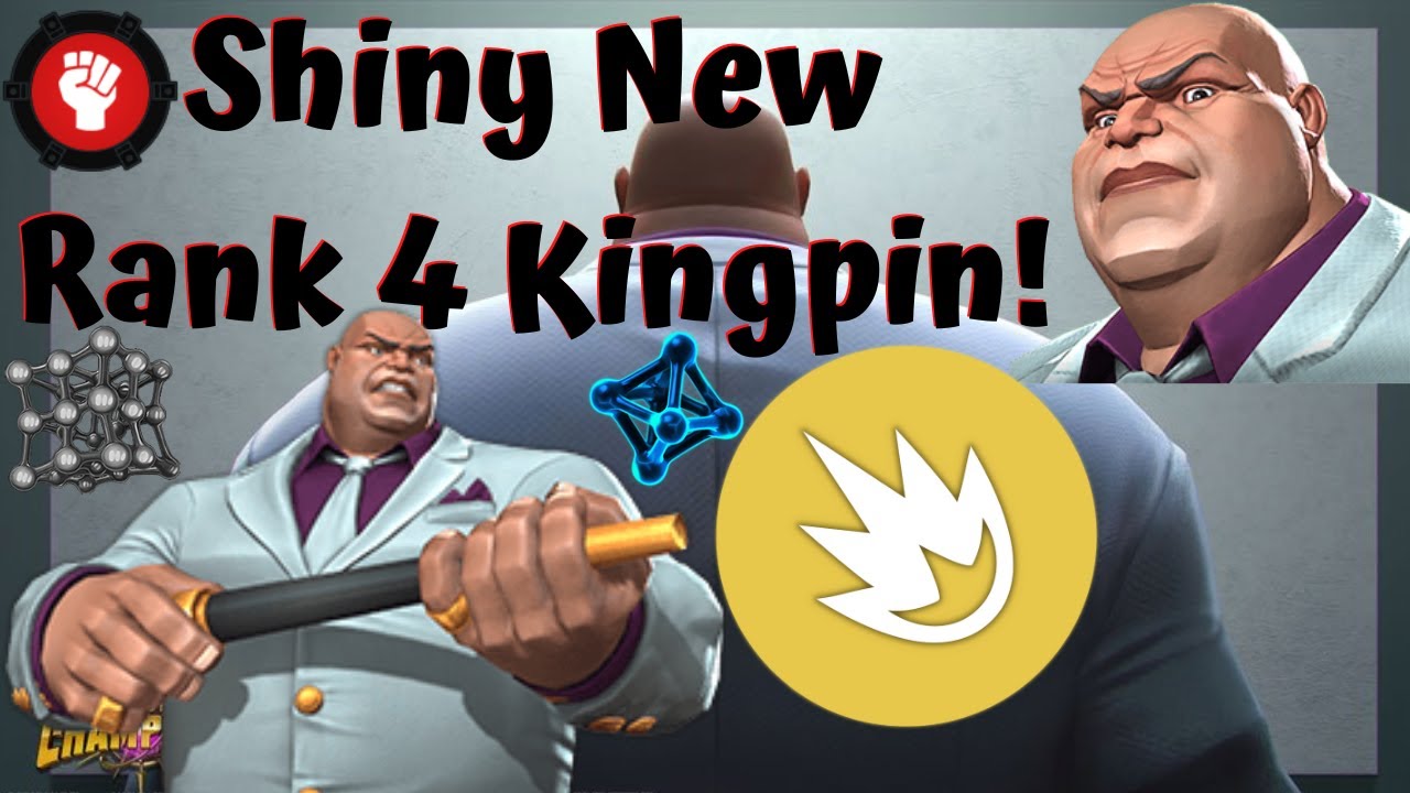 SHINY NEW RANK 4 KINGPIN!! 26th R4! Belly Bumping God! Final Rank Up ...