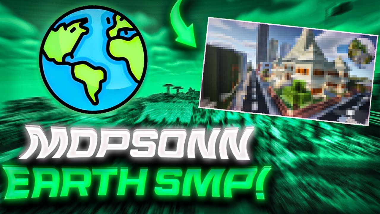 EARTH SMP BY MOPSONN SERWER MINECRAFT #1 *CZYTAJ OPIS* - YouTube