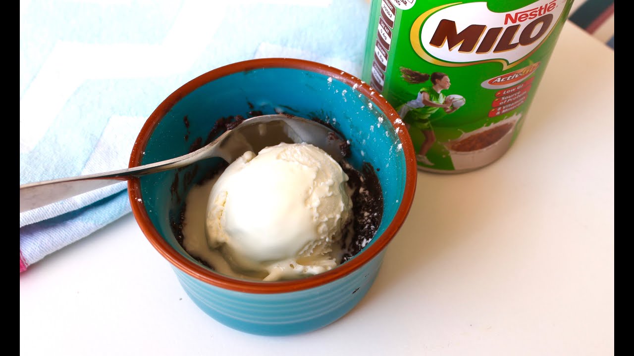 Easy recipe: How to make a 2 ingredient Milo cake - YouTube