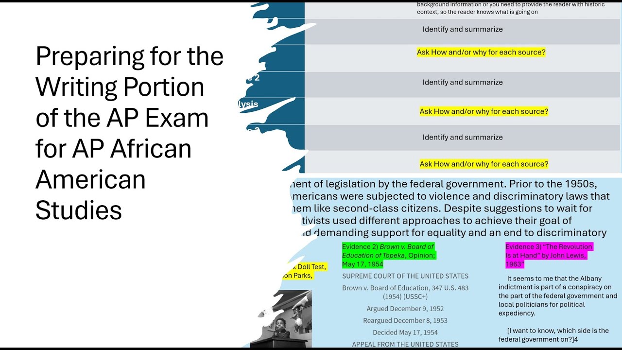AP African American Studies Writing - YouTube