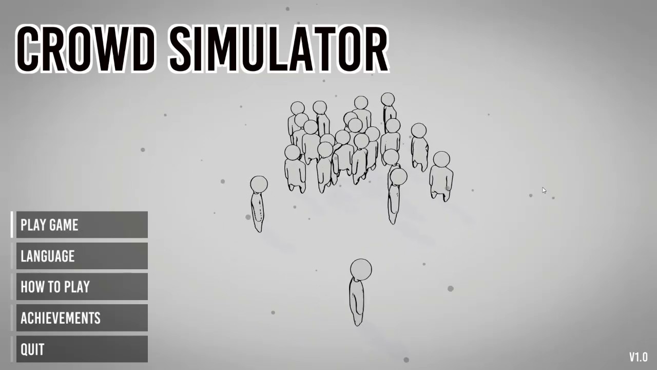 Crowd Simulator Gameplay (PC Game) - YouTube