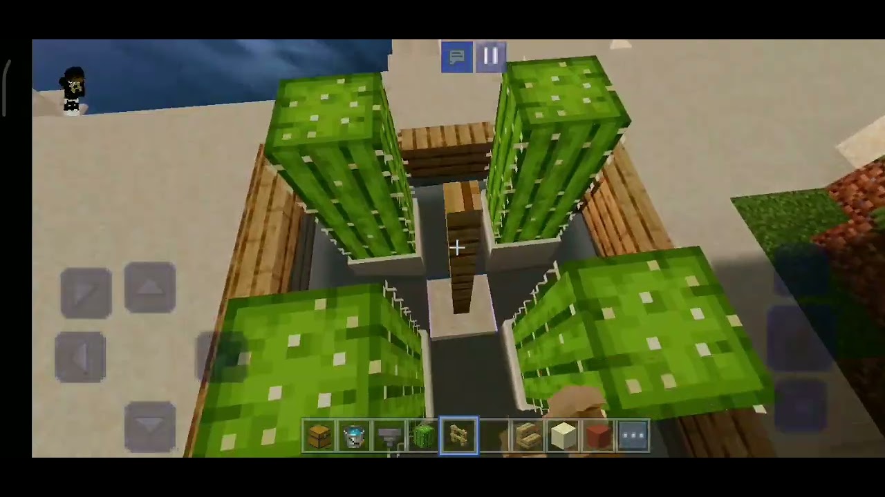 TUTORIAL DE FARM DE CACTOS 5X5 (MINECRAFT) - YouTube