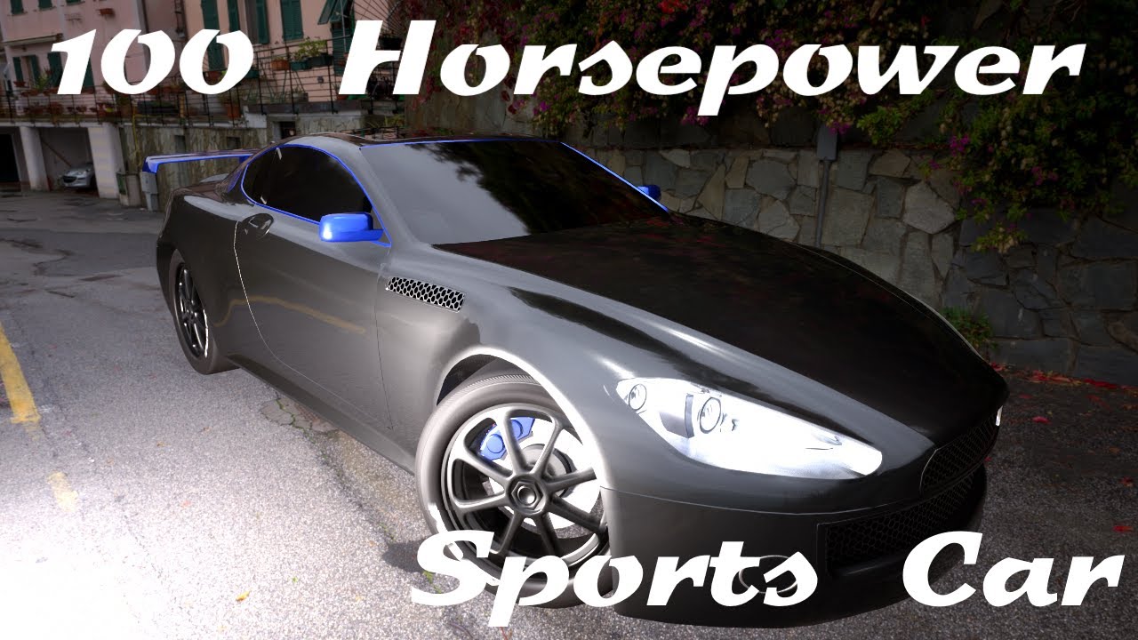 100 HORSEPOWER Sports Car Automation! - BeamNG - YouTube