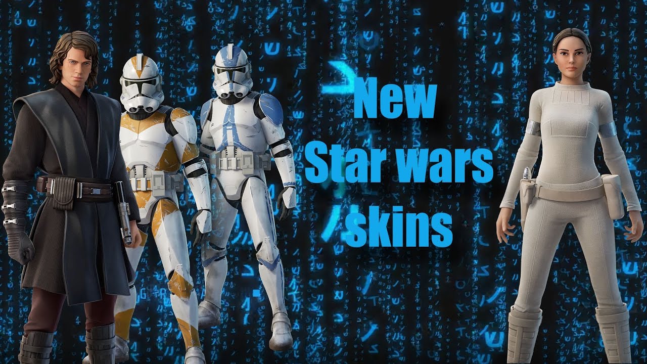 New star wars skins - YouTube