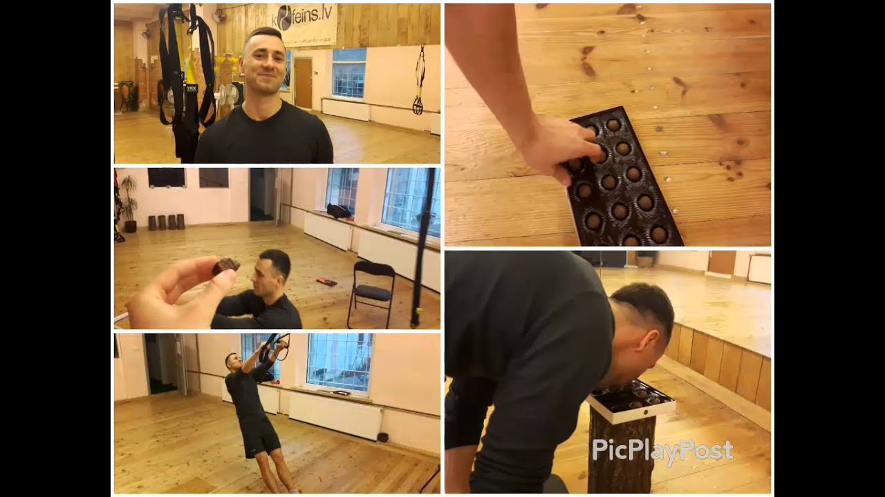 How to use chocolate with TRX excerise - YouTube