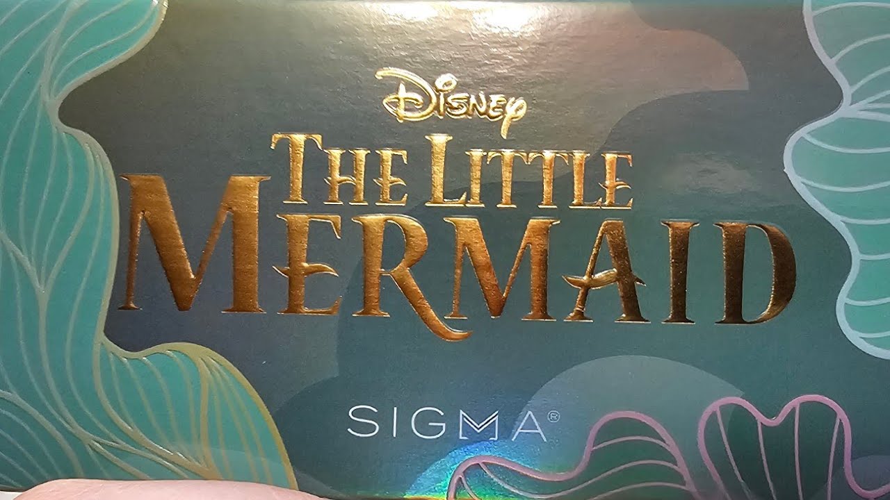 Sigma x The Little Mermaid | 2 looks swatches and thoughts ️ my new ...