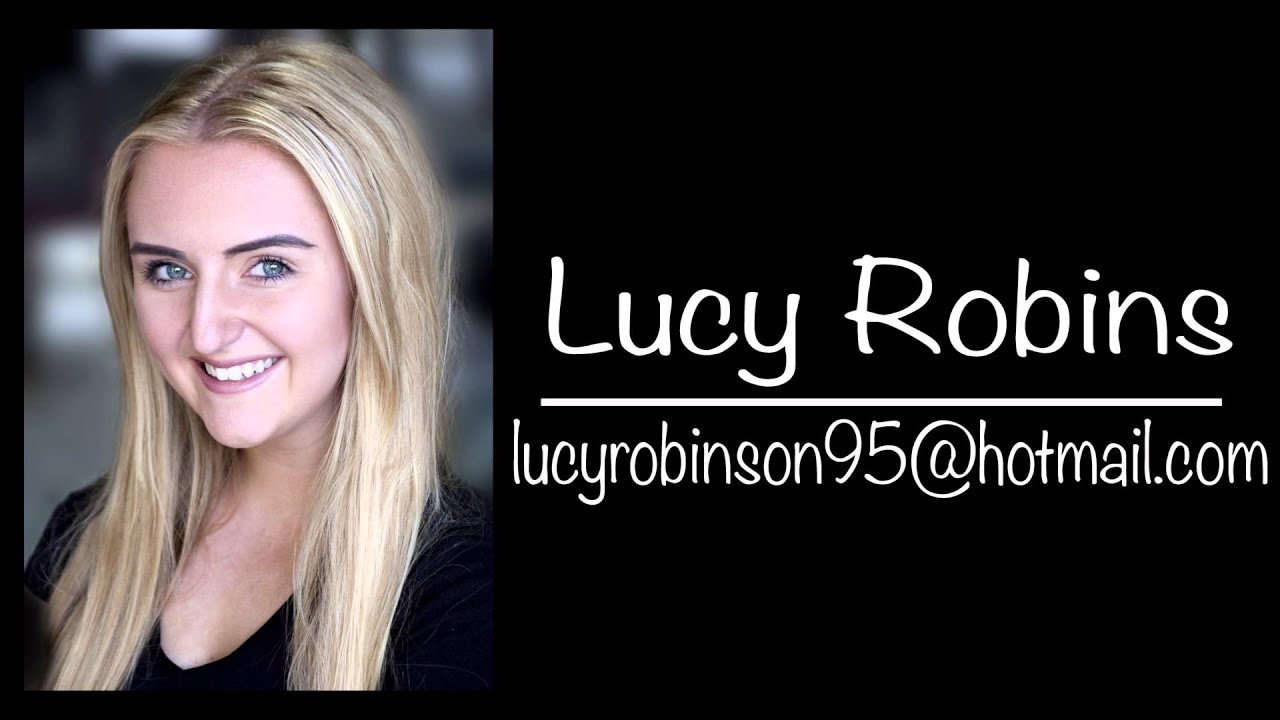 Lucy Robins - Voice Reel - YouTube