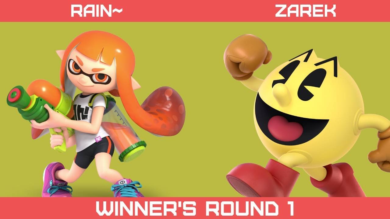 Rain~ (Inkling) vs Zarek (Yoshi, Pac-Man) - Flashback Fightclub [162 ...