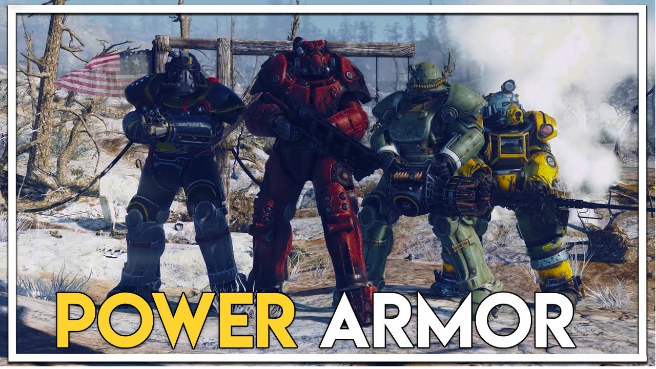 Power Armor Found in a Barn! (Fallout 76 Beta Gameplay Xbox One X ...