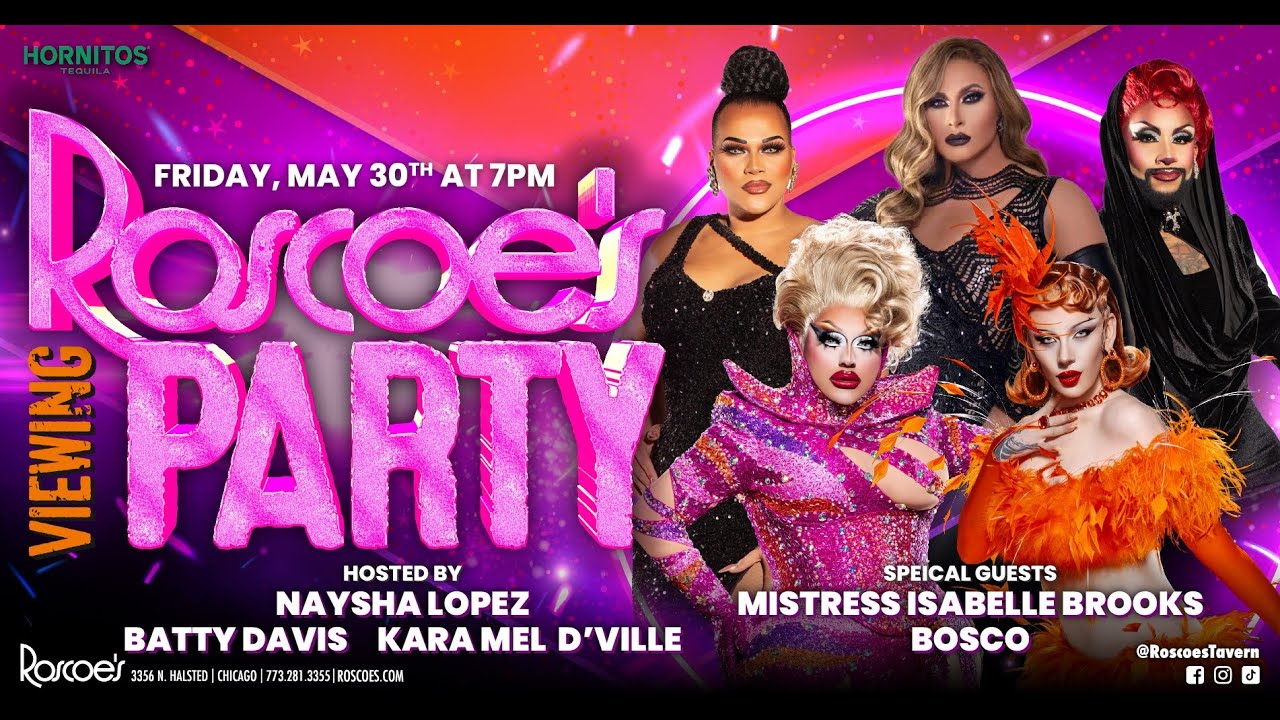 Bosco & Mistress - Roscoe's RuPaul's Drag Race All Stars 10 Viewing ...