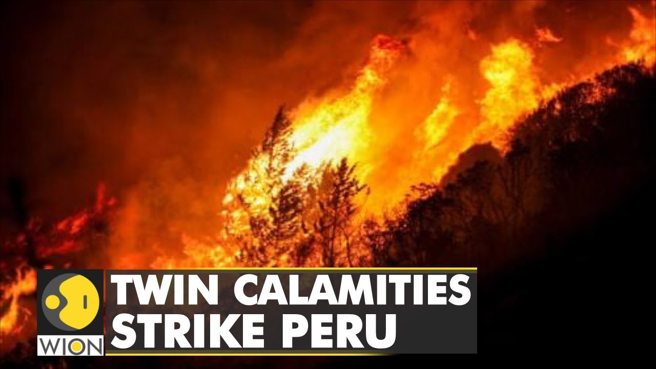 WION Climate Tracker: Wildfire rage close to Machu Picchu | Landslide ...