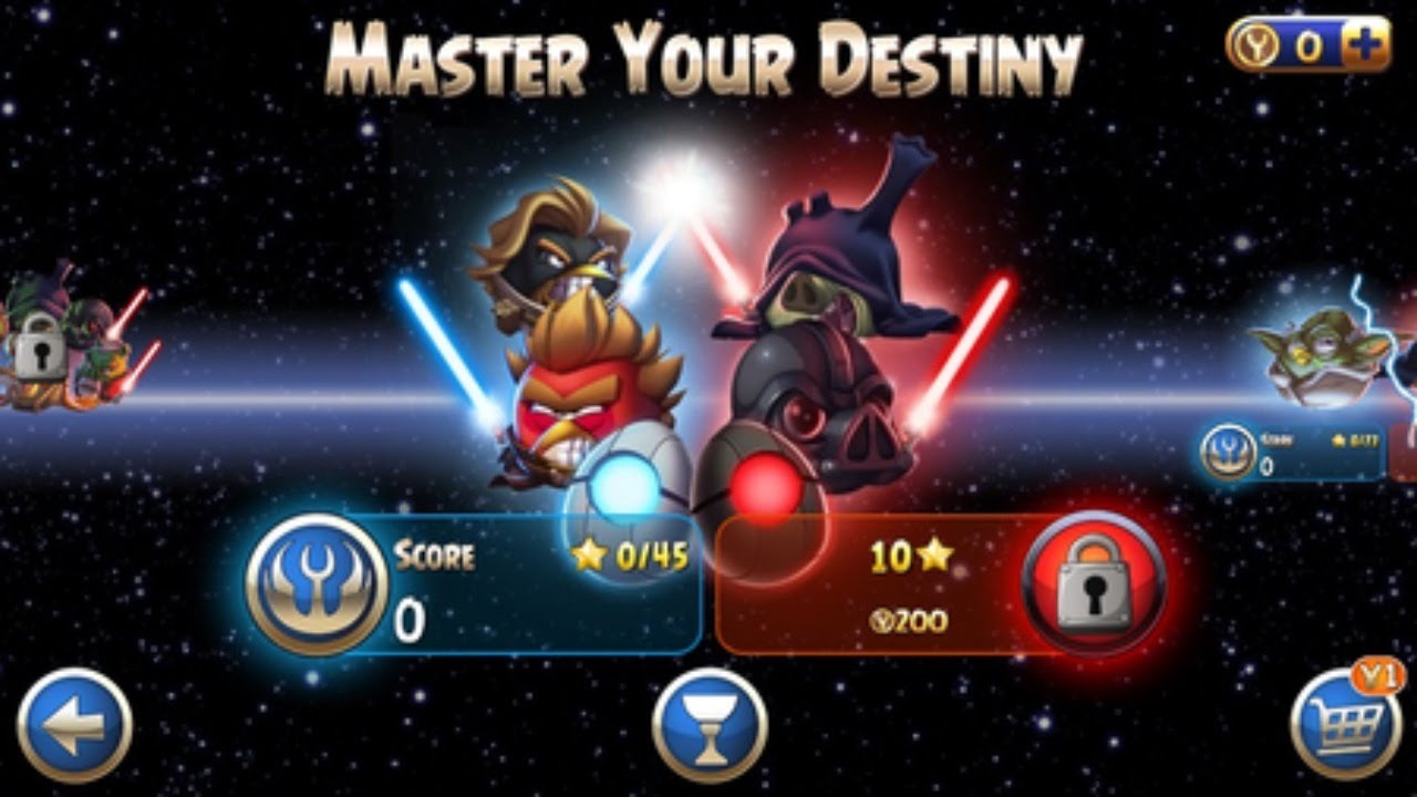 NEW Angry Birds STAR WARS Millenium Falcon Highscore |LIVE LONG Stream ...