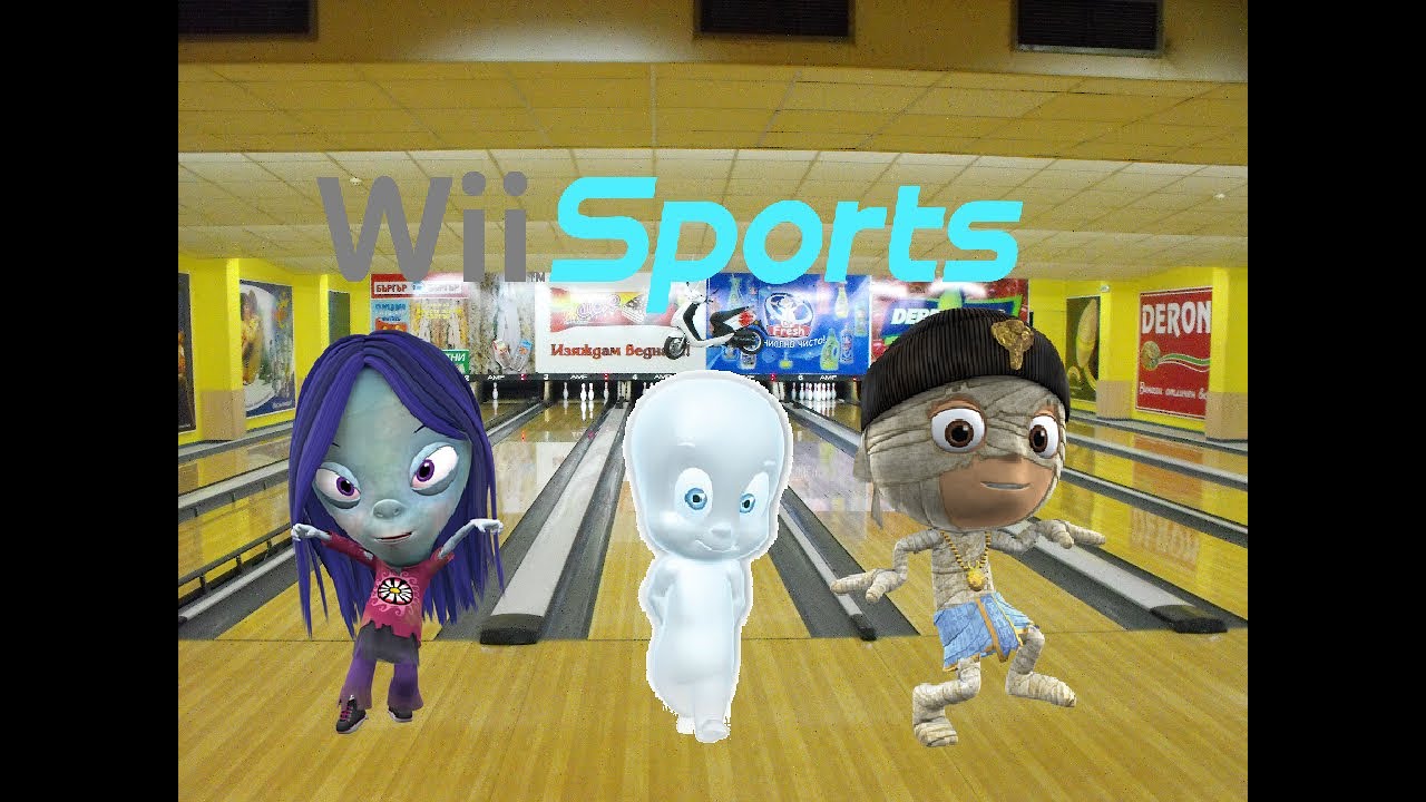 Casper Mantha And Ra Go Bowling In Wii Sports - YouTube