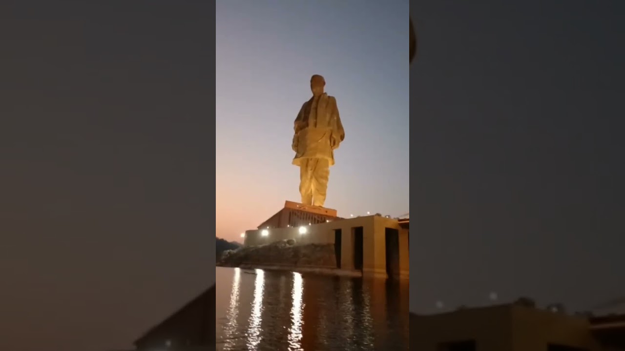 #Sunset 🌞🌇 time#Statue of Unity#shorts - YouTube