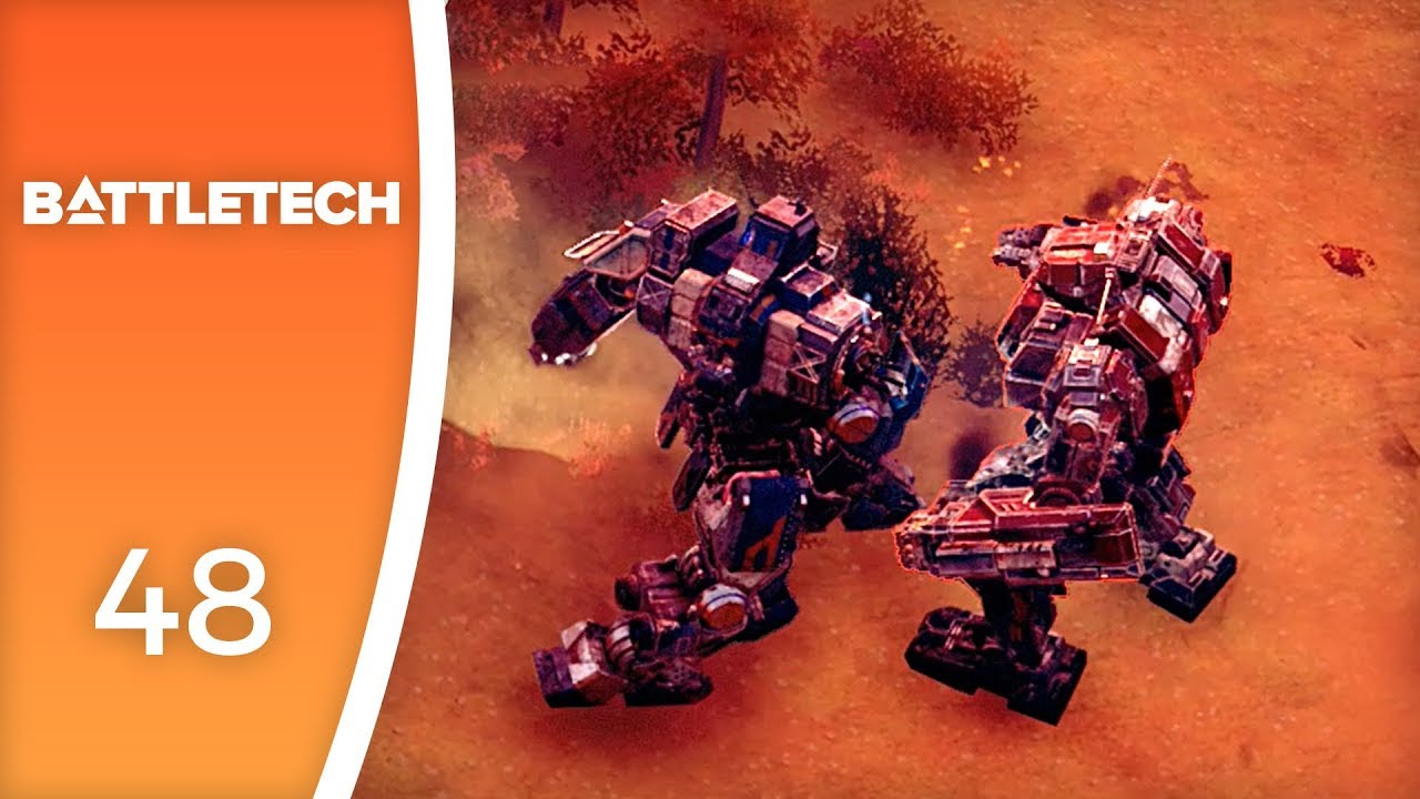 Always ready to brawl - Let's Play BattleTech #48 - YouTube