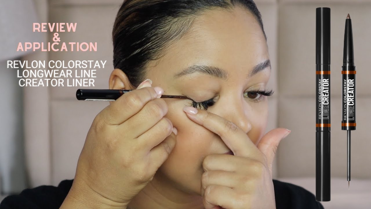 2023 Revlon colorstay line creator Review and Application - YouTube