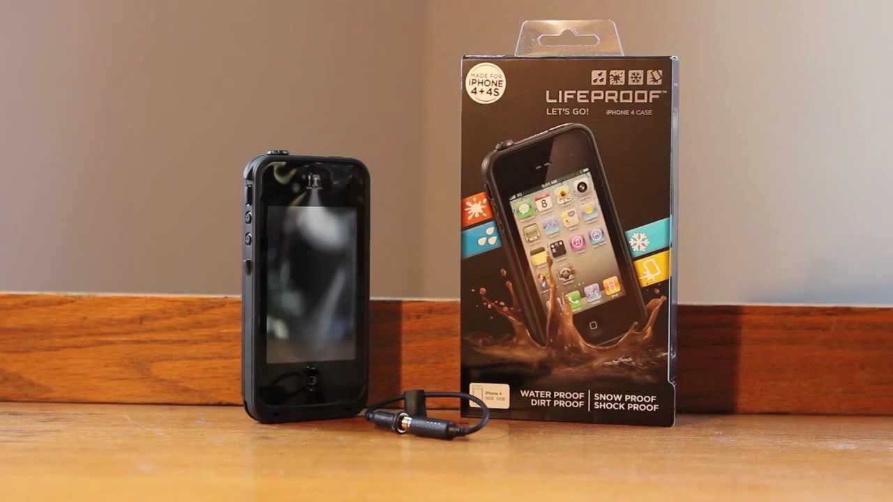 LifeProof Case for iPhone 4/4S Overview/Review - YouTube