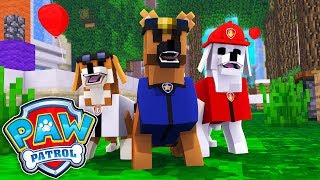 PAW PATROL IN MINECRAFT - Dog rescue Mission! (Paw Patr... | Doovi