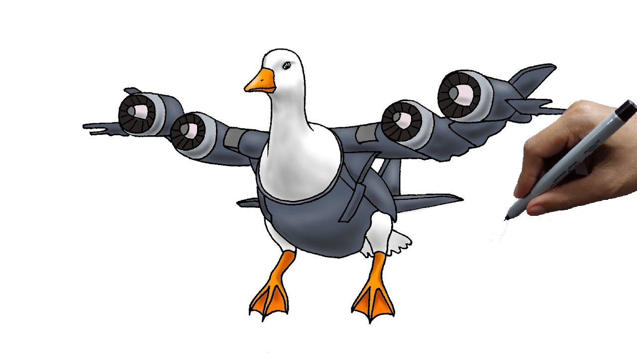 How to draw bombombini gusini brainrot - YouTube