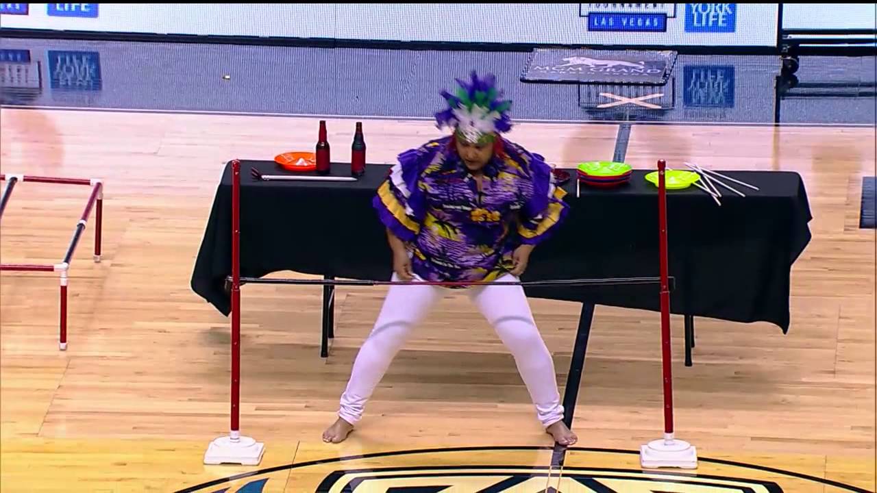 Shemika Charles The Limbo Queen PAC12 Tournament Halftime Show - YouTube