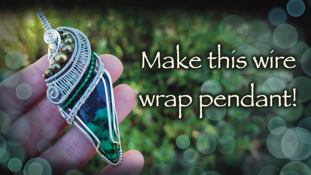 Kick it up a Notch Wire Wrap Pendant - YouTube