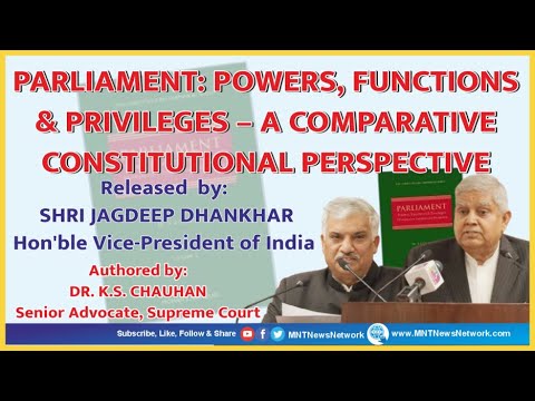 MNT LIVE | PARLIAMENT: POWERS, FUNCTIONS & PRIVILEGES - A COMPARATIVE ...