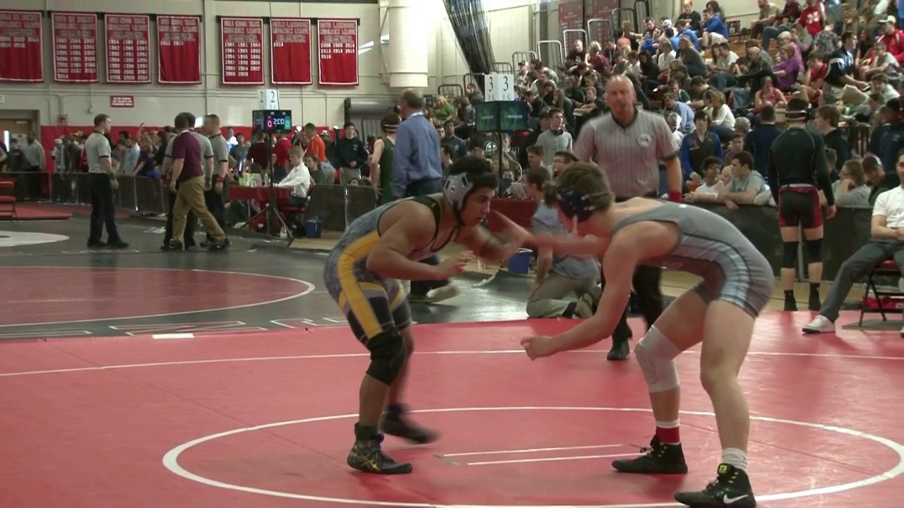 152lbs Isiah Williams Taconic vs Anthony Ostrander Triton 2 24 17 - YouTube