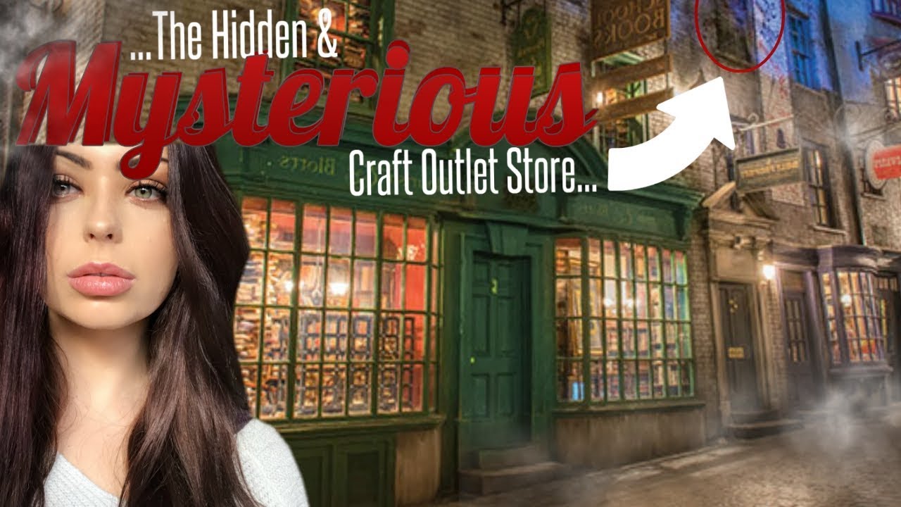 Shopping at a Secret HIDDEN Craft Store | VLOG - YouTube
