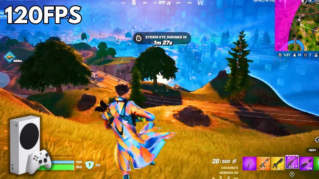 Xbox Series S - Fortnite Chapter 5 Season 2 | 1080p 120FPS - YouTube