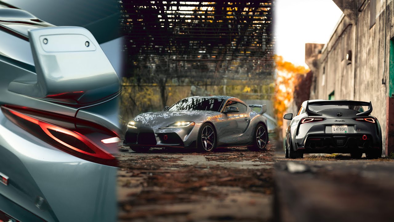 Car Photography POV with Toyota Supra + Sigma Art 105 f1.4 - YouTube