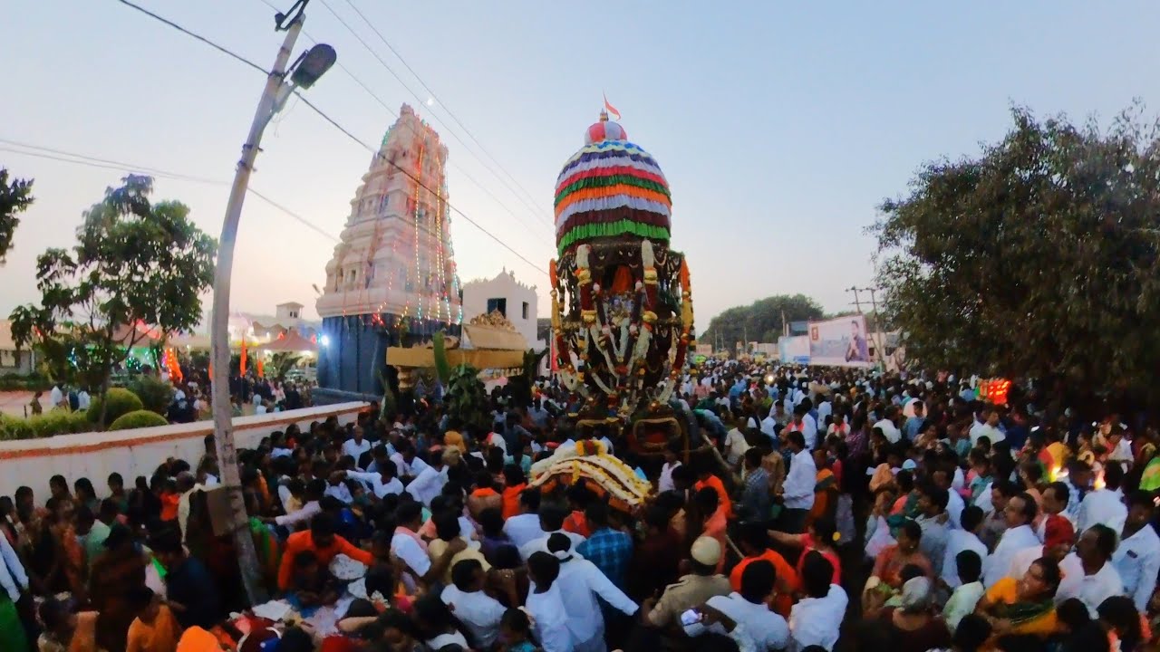 Allipura Sri Sadhguru Mahadeva Thathanavara Rathotsava | Car Festival ...
