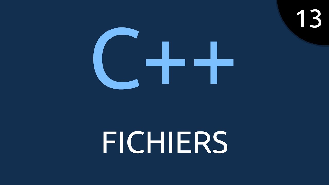 C++ #13 - fichiers - YouTube