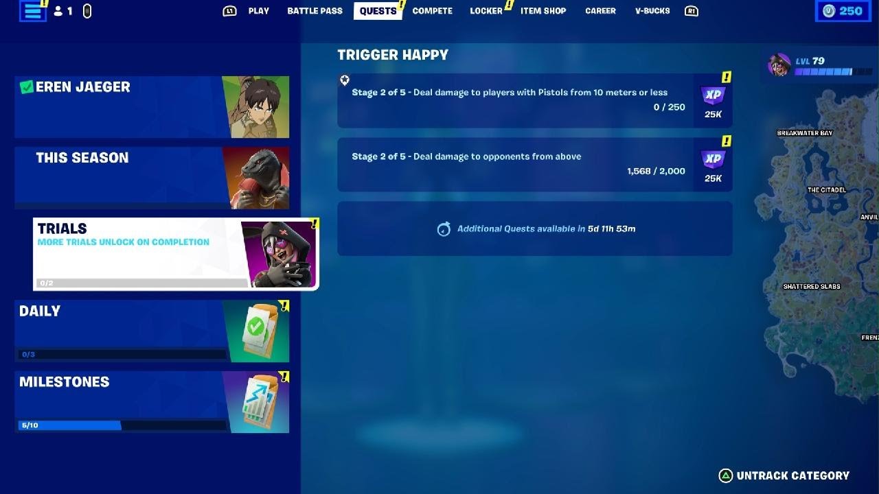 Fortnite Chapter 4 Lone Wolf Highwire - YouTube