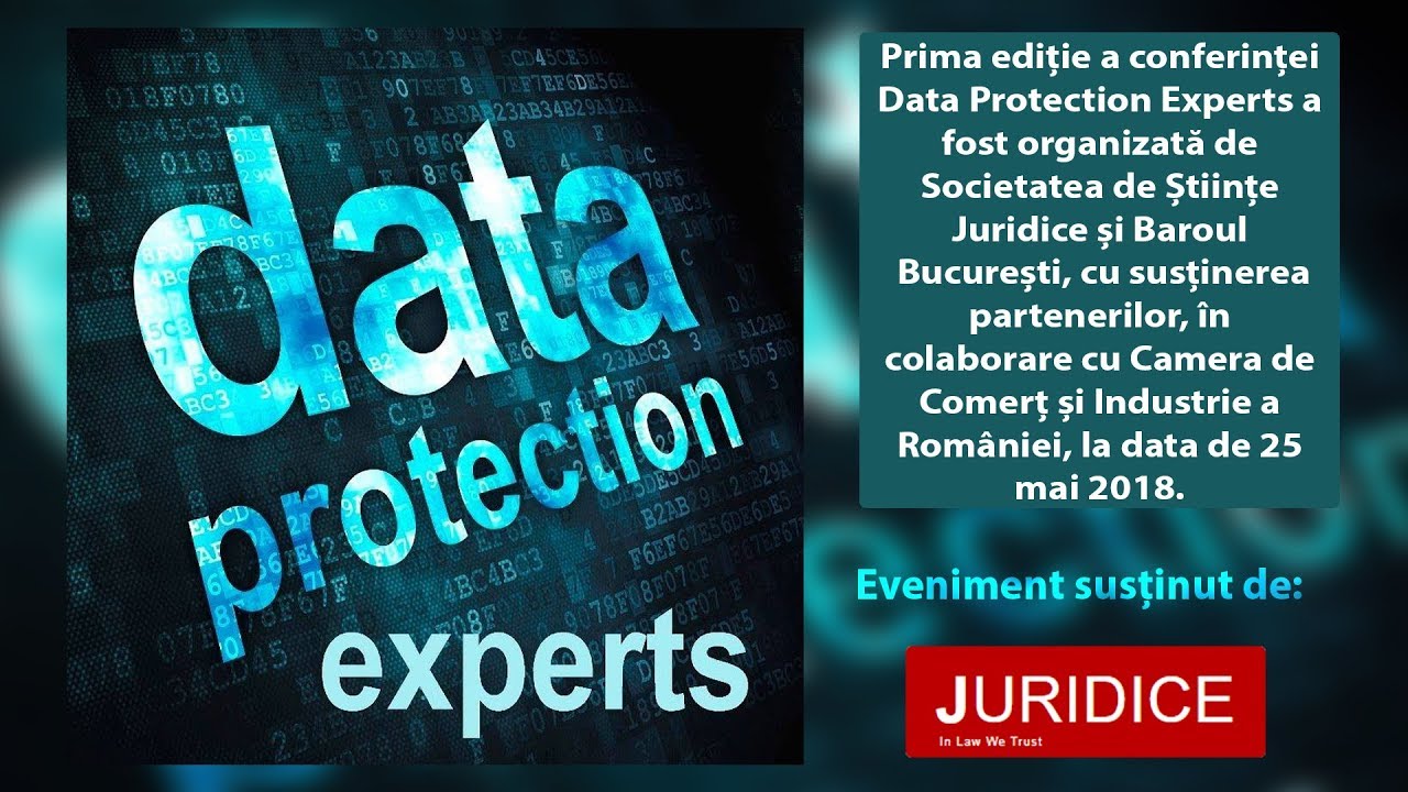 Lucian Bondoc - Data Protection Experts 2018 - YouTube