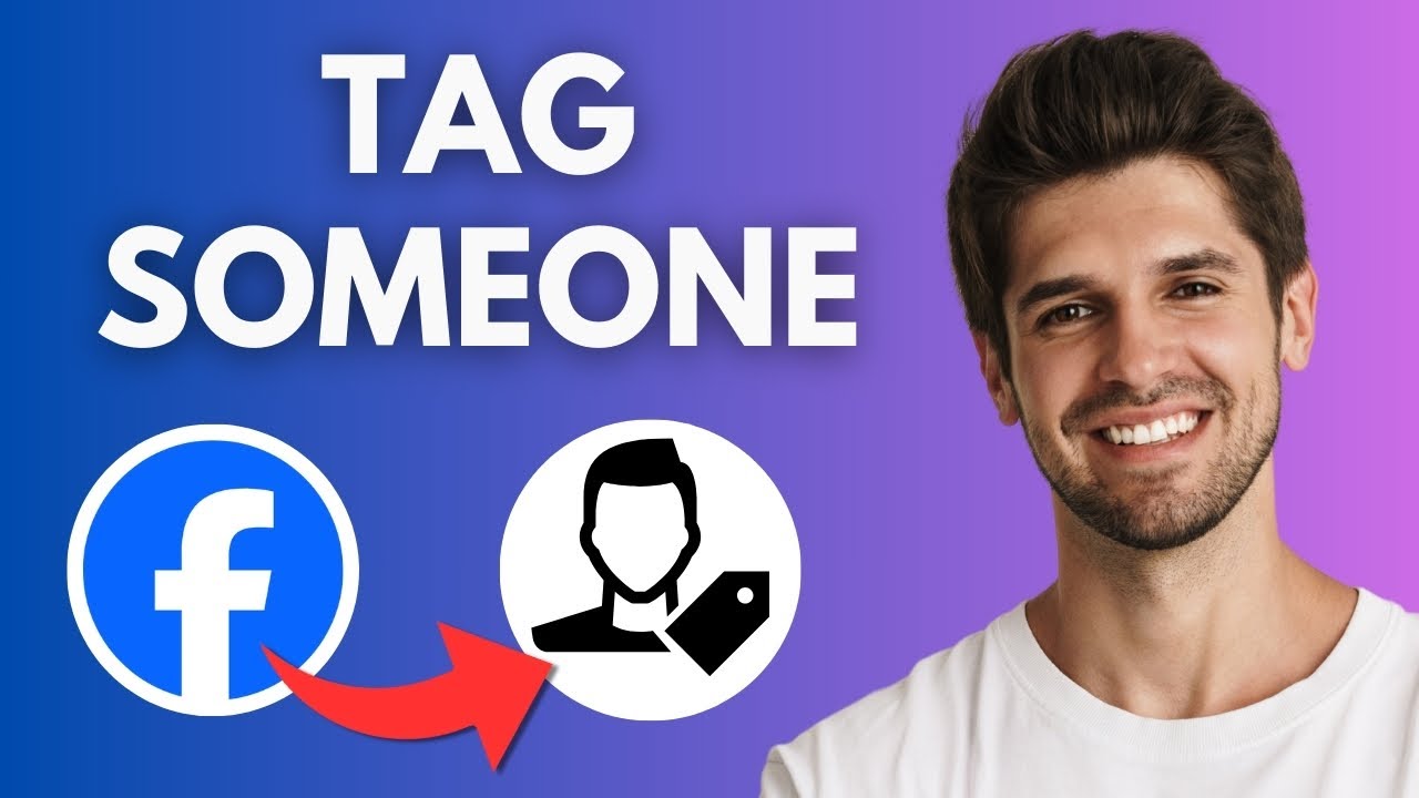 How To Tag Someone On Facebook Post (Step By Step) - YouTube