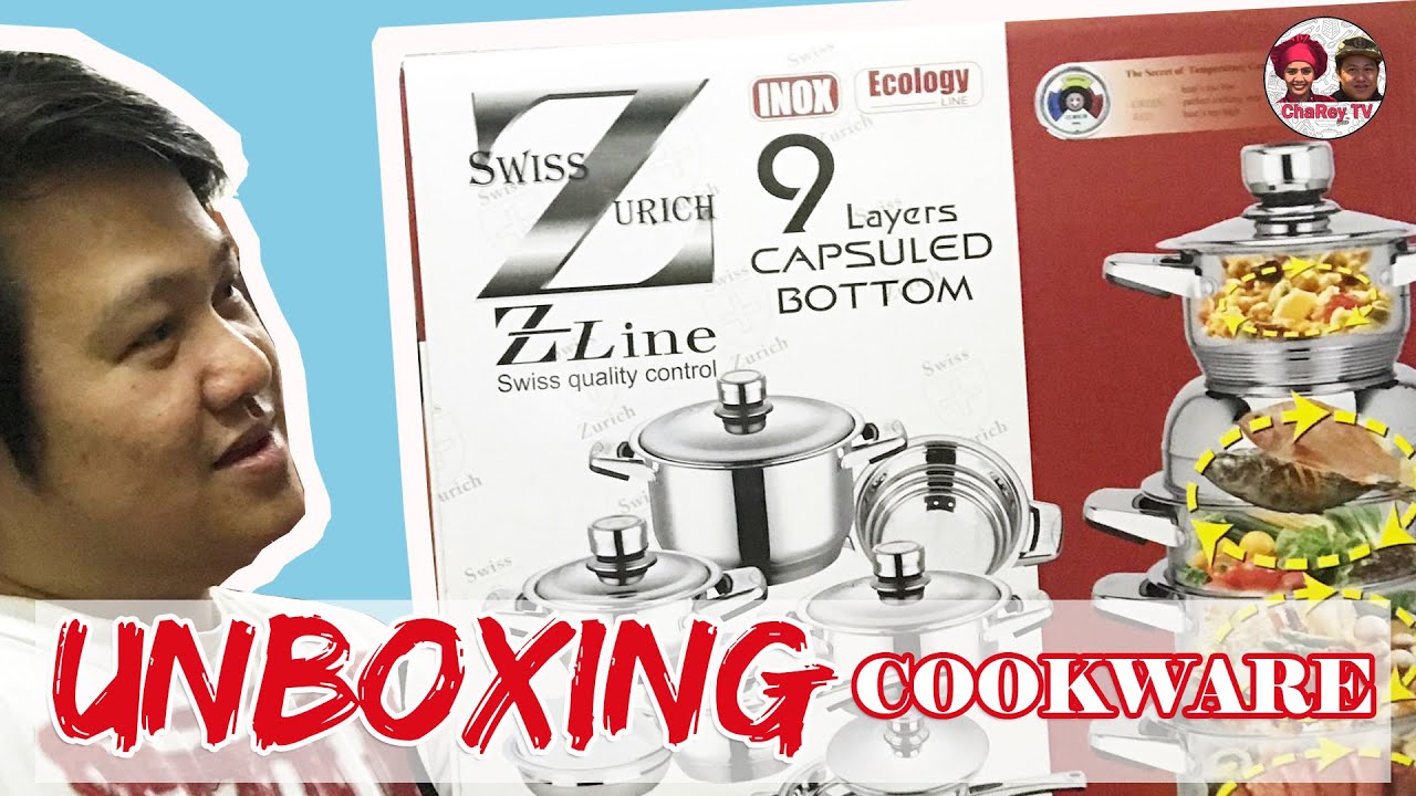 Unboxing Swiss Zurich Z Line - Cookware Set - YouTube