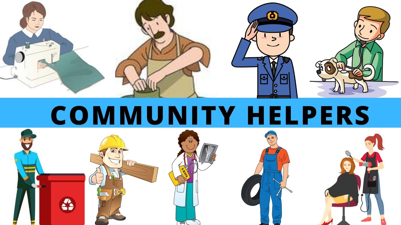 Community helpers |Our helpers | Our helpers for kids| Community ...
