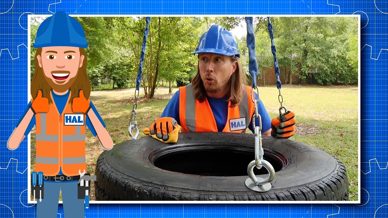 I got a Job for You Music for Kids | Handyman Hal builds a tire swing ...