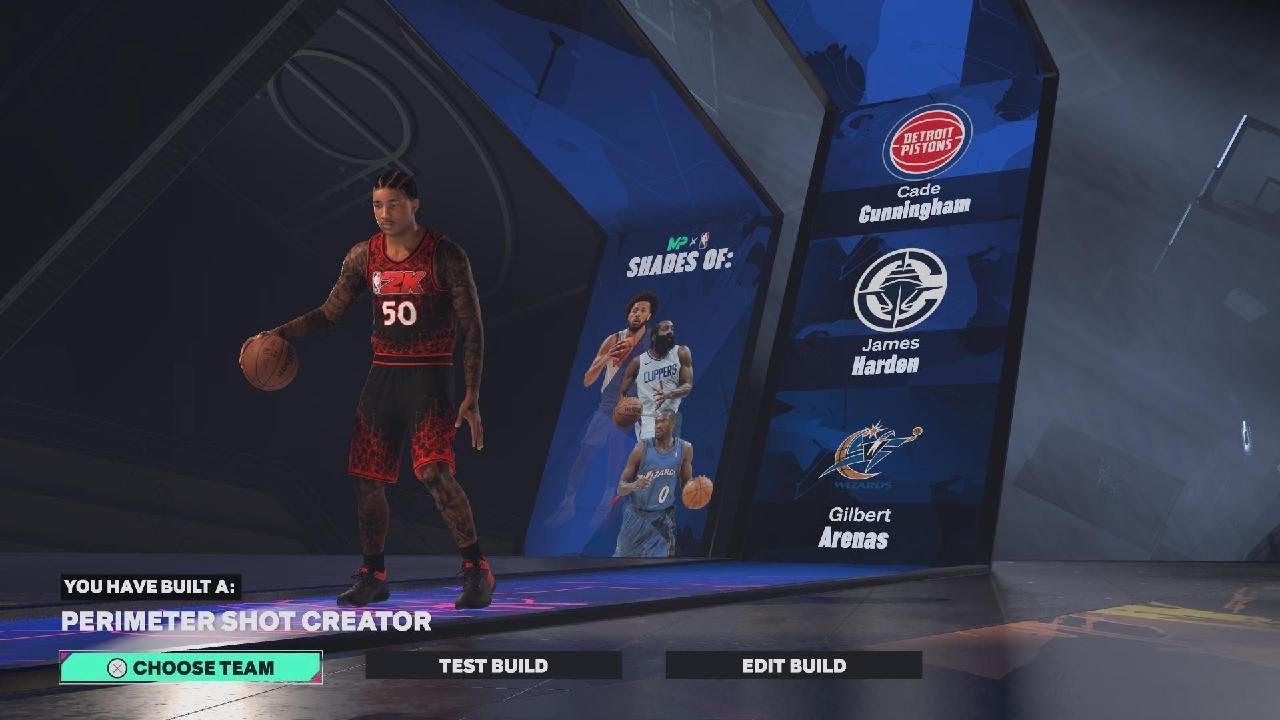 NBA 2K25 POINT GUARD BUILD - PERIMETER SHOT CREATOR (6'6) - YouTube